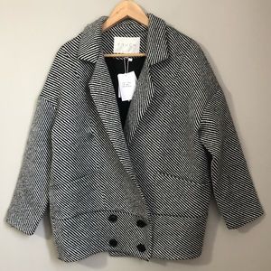 FRNCH | Jackets & Coats | Frnch Button Lap Jacket | Poshmark